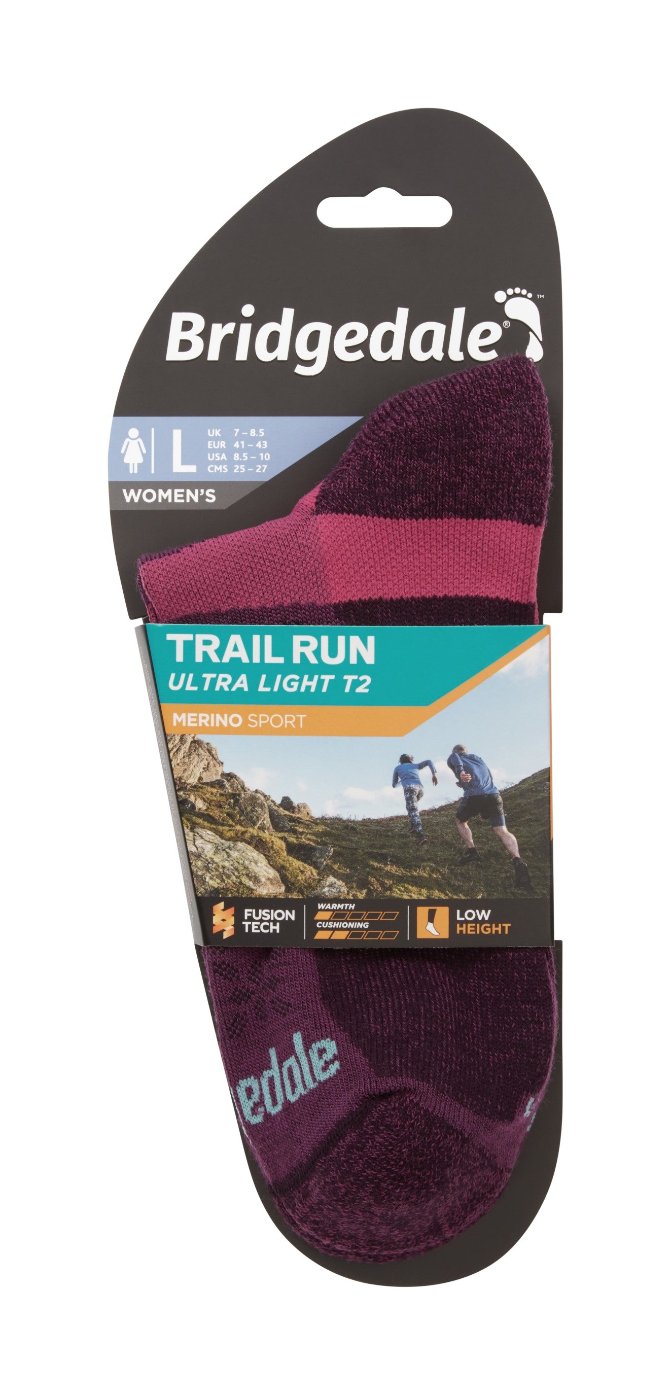 Women's Ultra Light T2 Merino Sport Low | Bridgedale